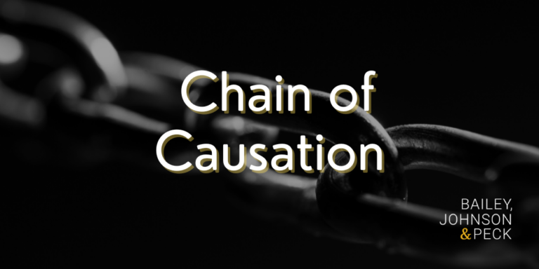 Chain of Causation, Reasonable Person, But For Test & More